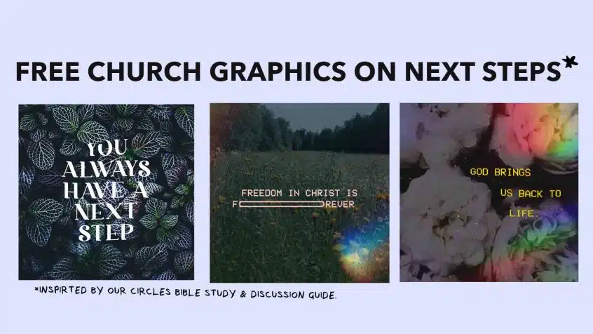 Free Church Graphics on Next Steps - For Ministry Resources
