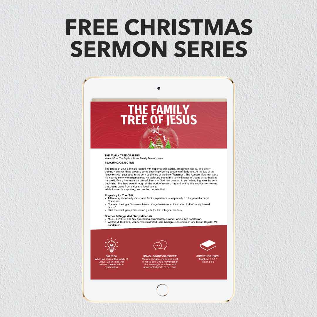 Free-Christmas-Sermon-Series - For Ministry Resources